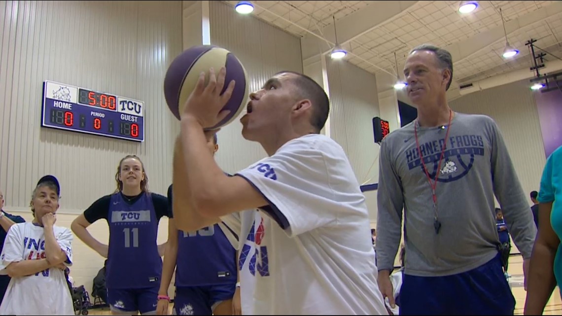 Basketball is for everyone; TCU, Special Olympics pair together for a ...