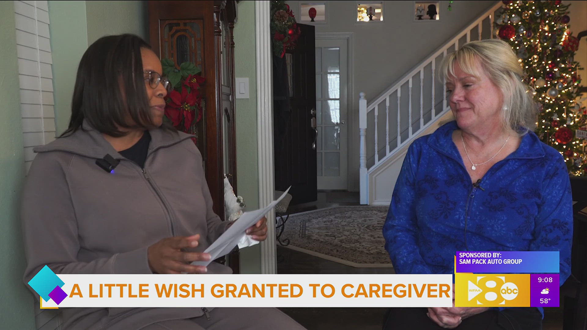 Sponsored: A Little Wish Granted to North Texas Caregiver | wfaa.com