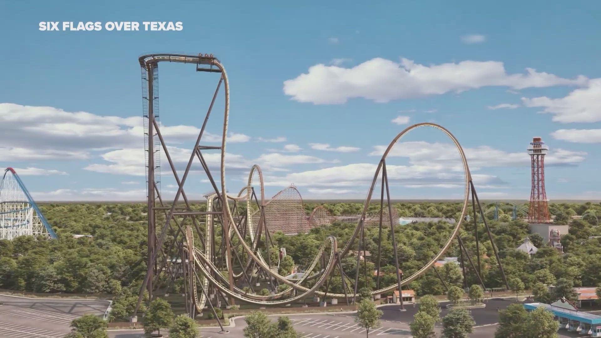 Six Flags announces plans for new roller coaster | wfaa.com