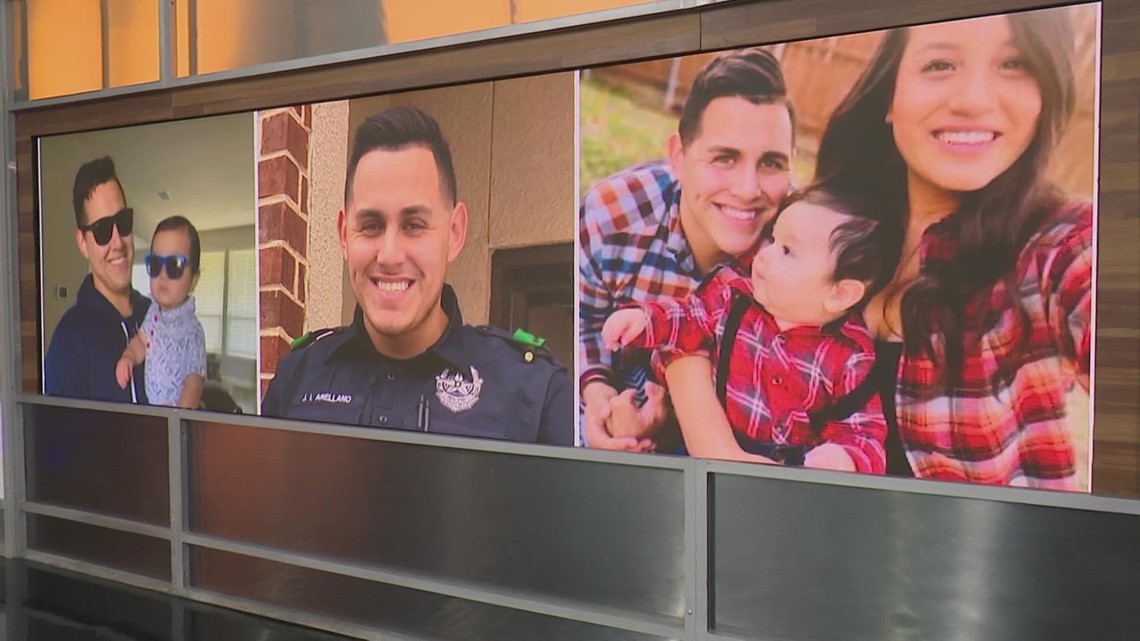 Funeral services set for Dallas officer killed after wrong-way crash ...