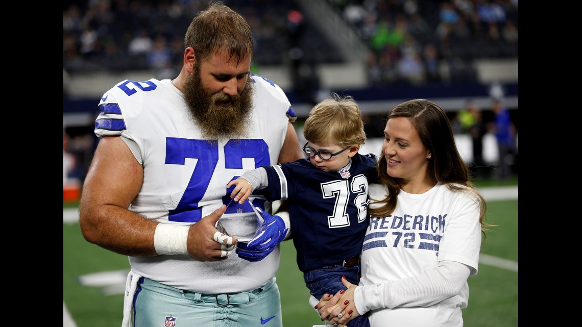 Blocking Out Hunger remains a crusade for Travis Frederick and his ...
