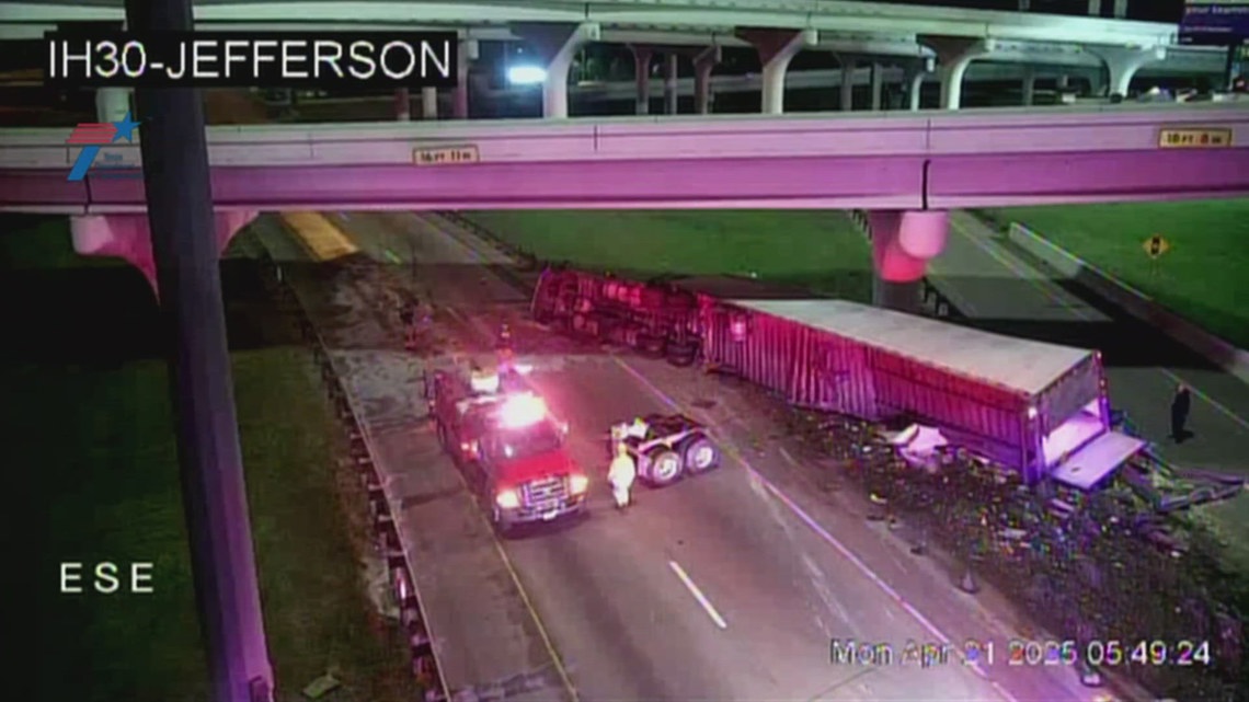 Dallas: Crash closes eastbound I-30 to I-35E near downtown, officials ...