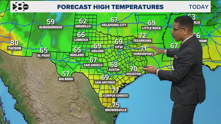LIVE RADAR: Parts of North Texas under a Tornado Watch on Wednesday ...