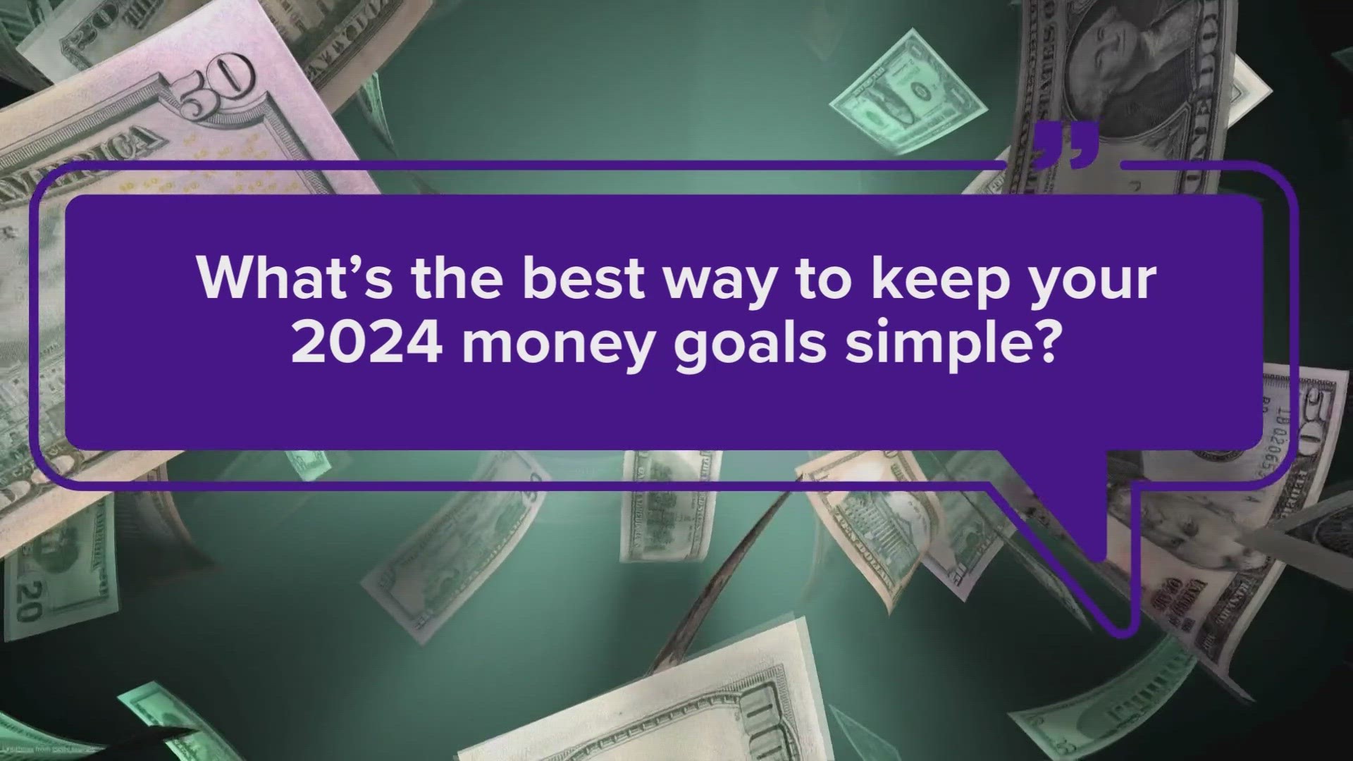 Tips for setting money goals for 2024 | wfaa.com