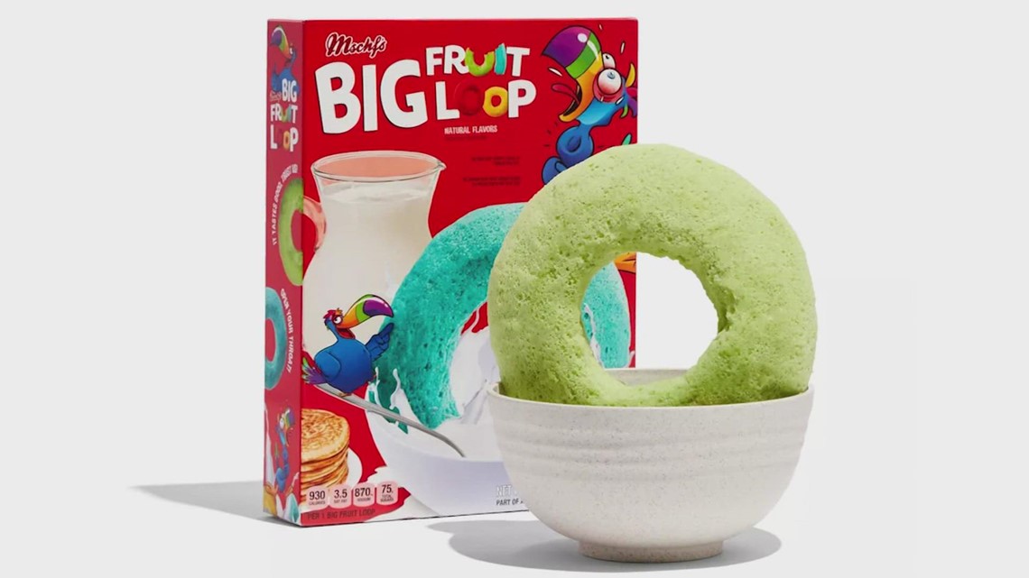 Kellog's responds to giant Froot Loop gag gift | wfaa.com