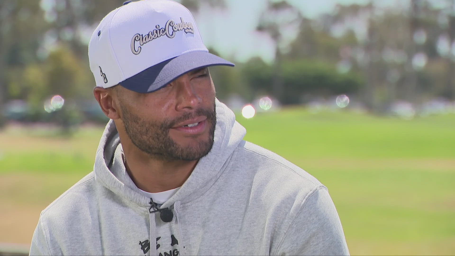 One-on-one with Dak Prescott at Cowboys training camp | wfaa.com