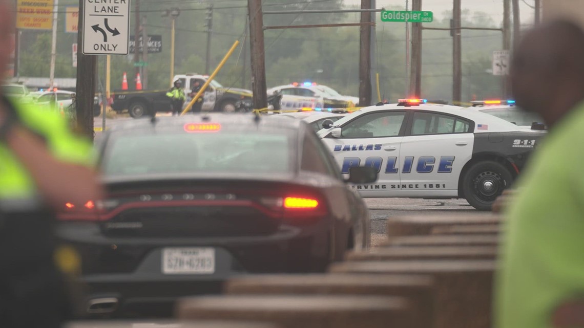 Witness talks about shooting that left one Dallas officer hospitalized ...