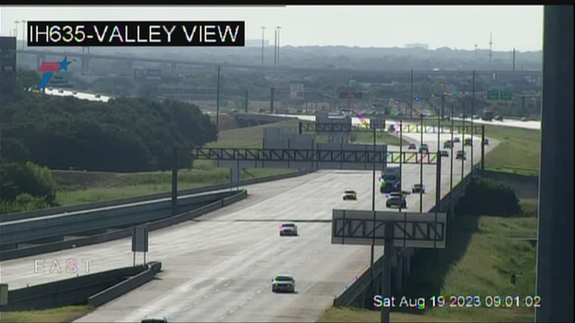 Fatal crash shuts down I-635 Saturday morning, police say; Lanes reopened | wfaa.com