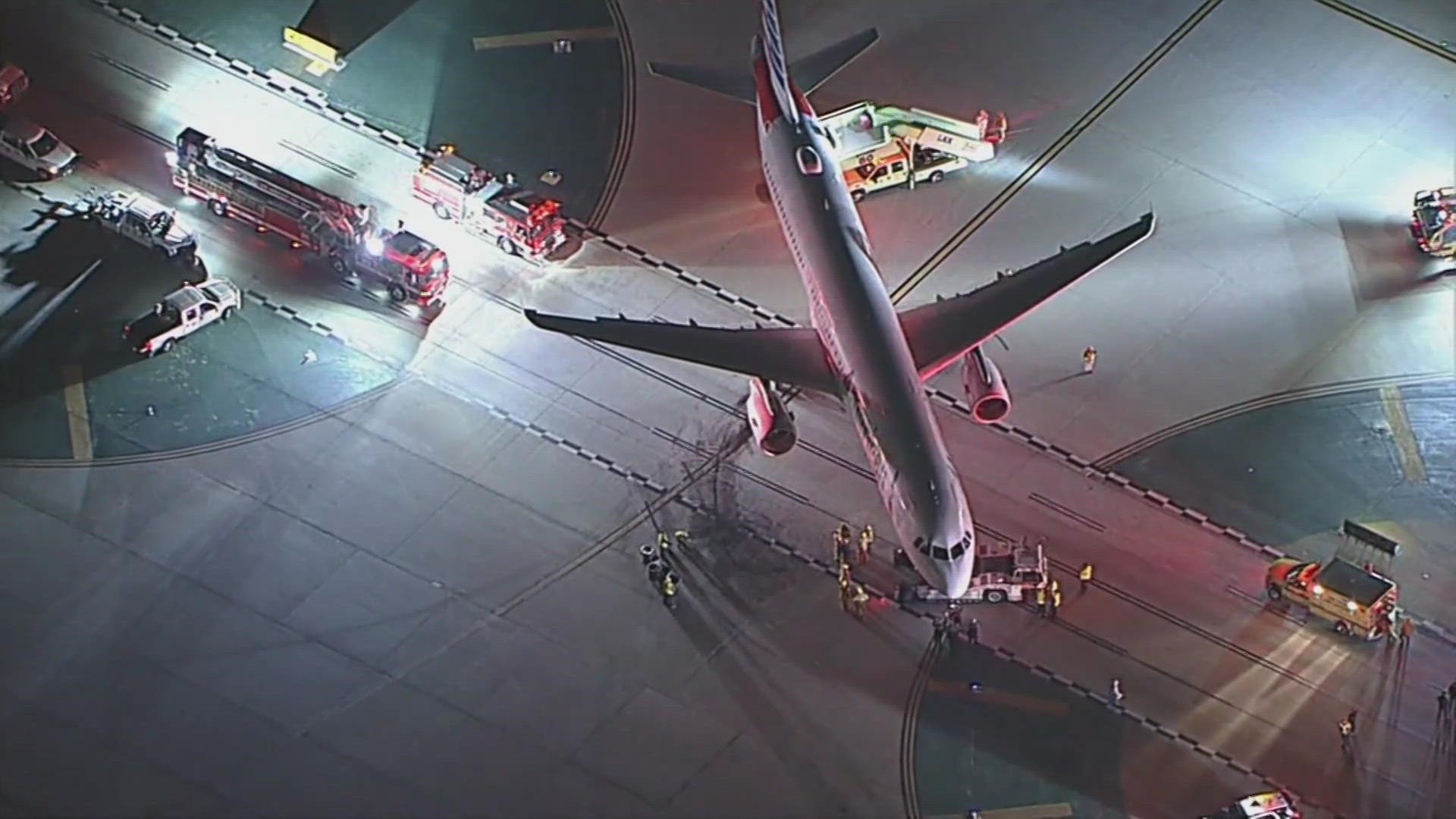 LAX plane, bus crash injures 5; FAA investigating collision | wfaa.com