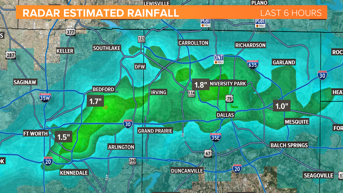 Expect Heavy Rainfall Thursday In Dfw Flood Warnings Issued
