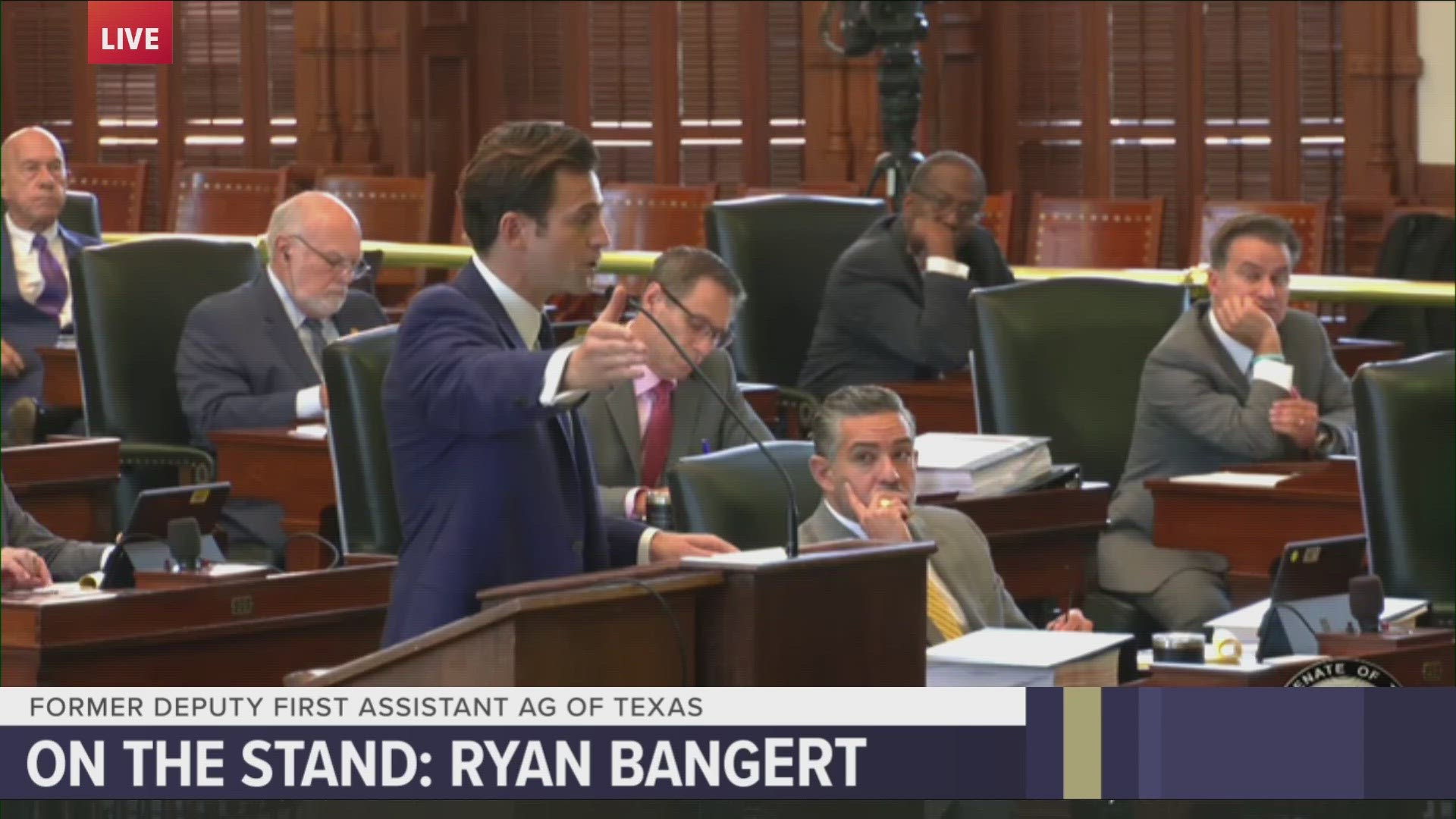 Anthony Osso begins cross-examination of Ryan Bangert asking about open ...