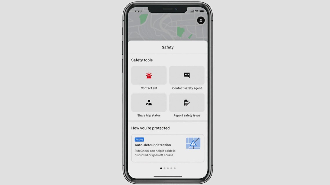 Uber launches new live-chat safety feature | wfaa.com