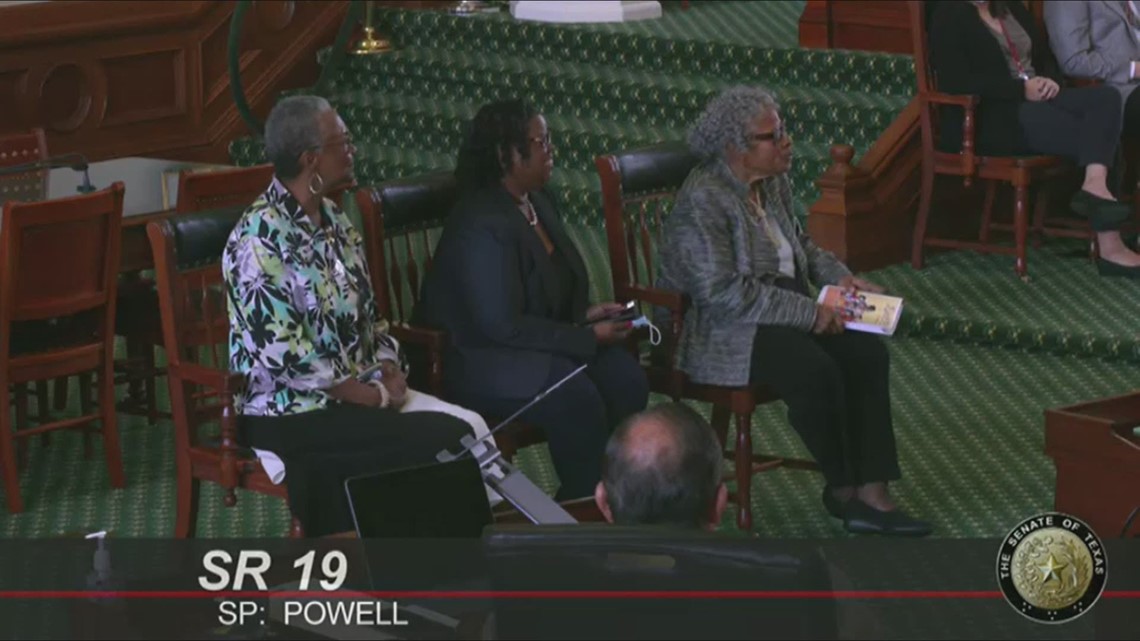 Texas Senate honors Opal Lee with portrait | wfaa.com