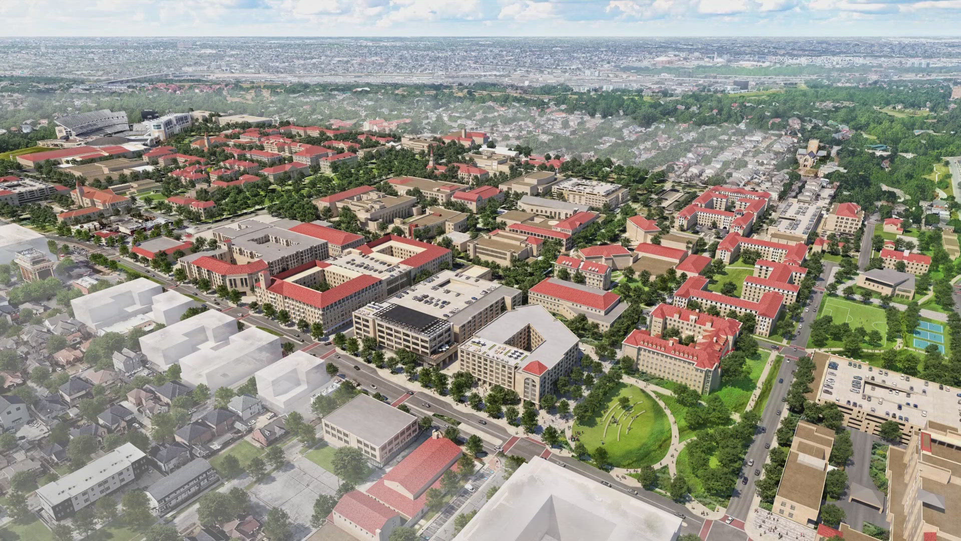 TCU campus expansion project getting underway | wfaa.com