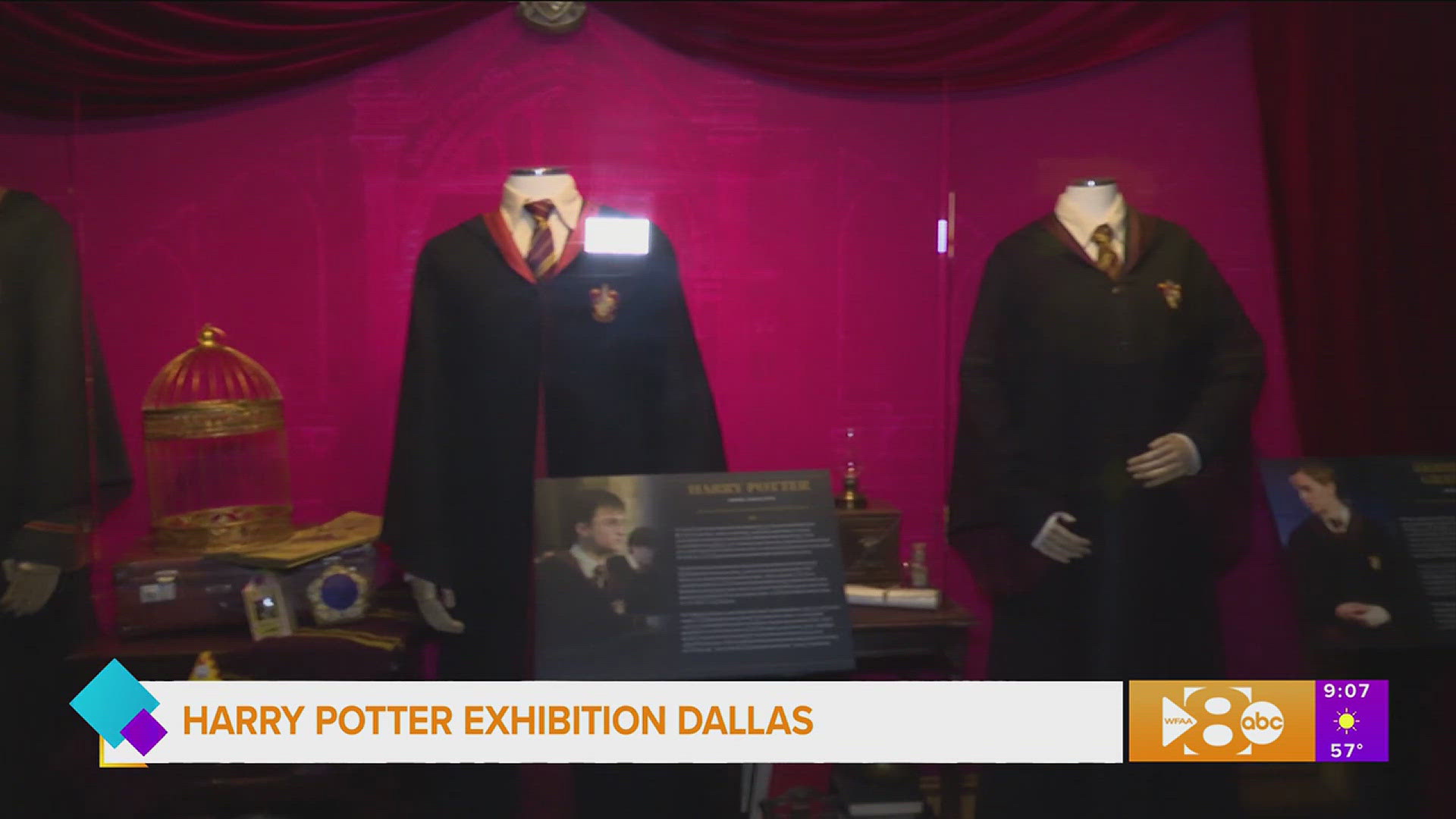 A look inside of the Harry Potter Exhibition Dallas | wfaa.com