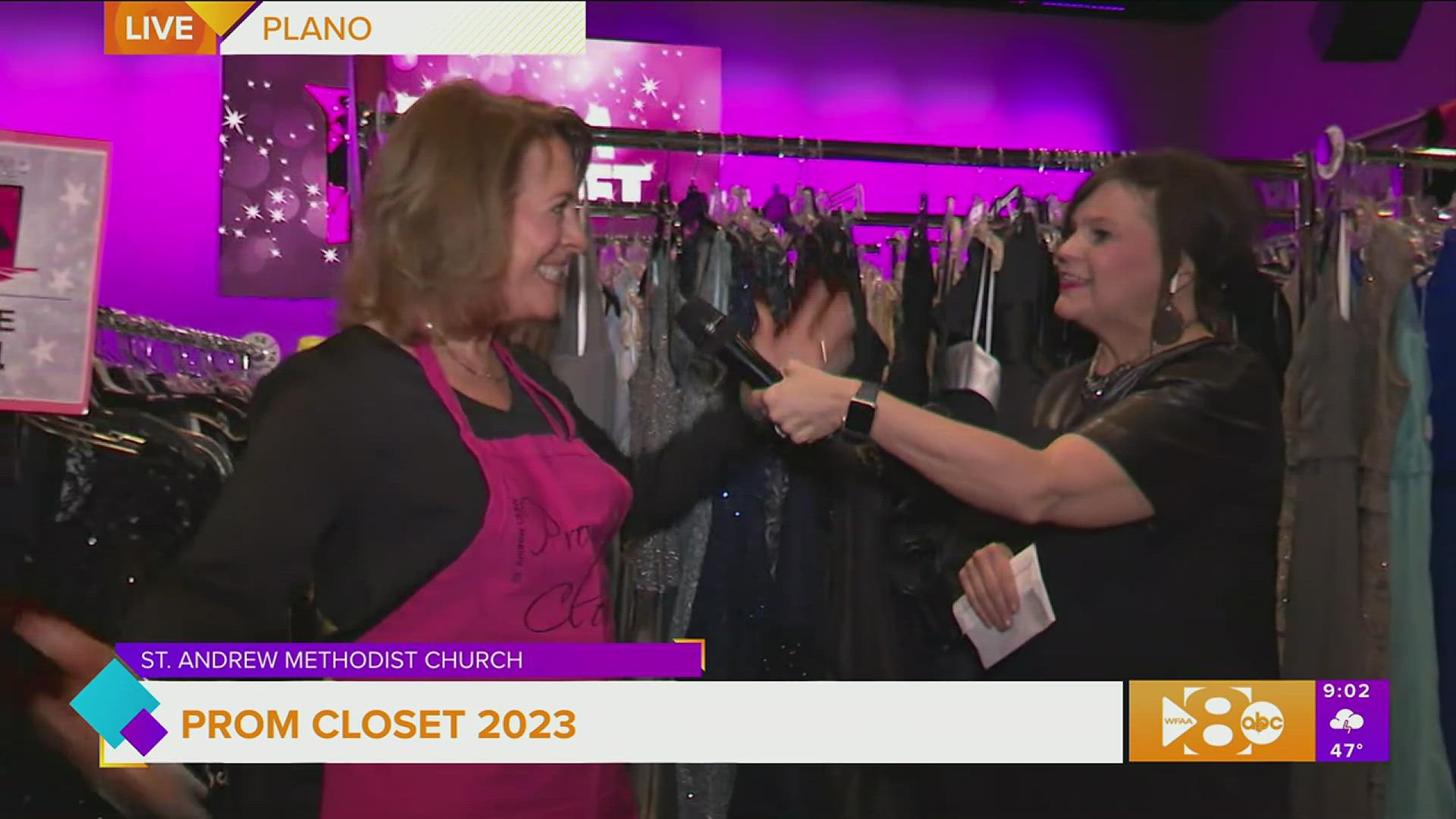 St. Andrew Methodist Church Prom Closet 2023 | wfaa.com