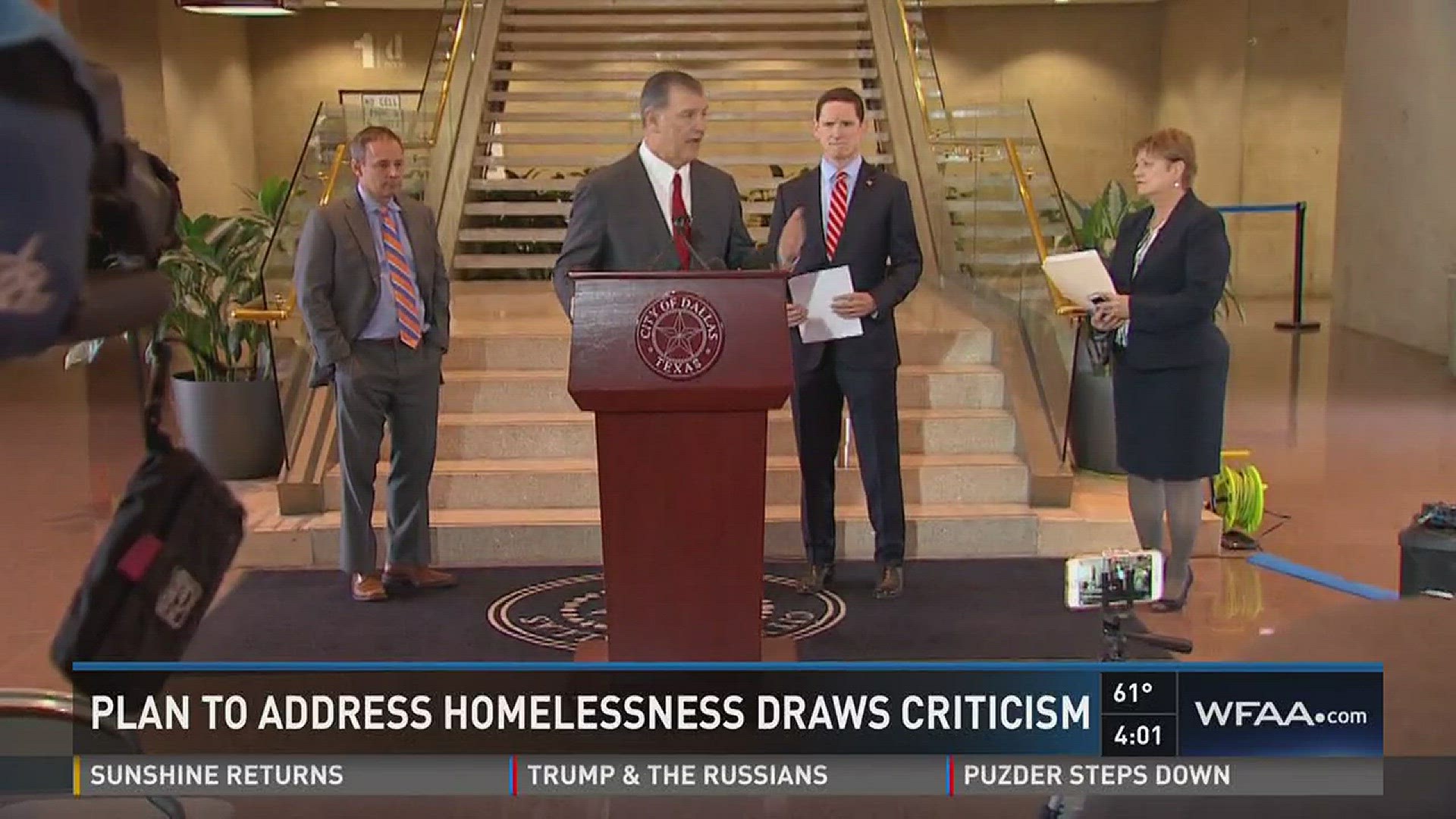 Plans to address homelessness draw criticism | wfaa.com