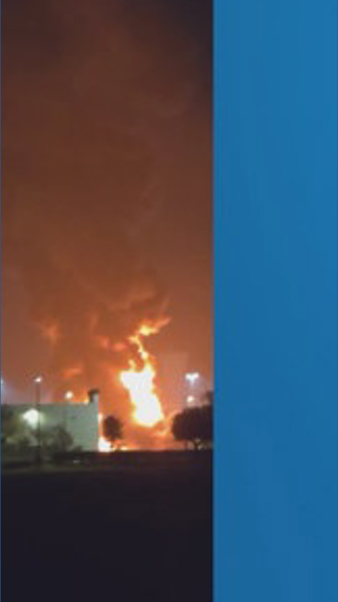 Houston first responders clear out overnight tanker truck fire and fuel ...