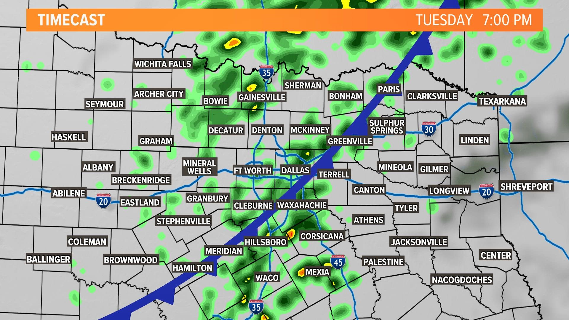 DFW Rain this week | wfaa.com