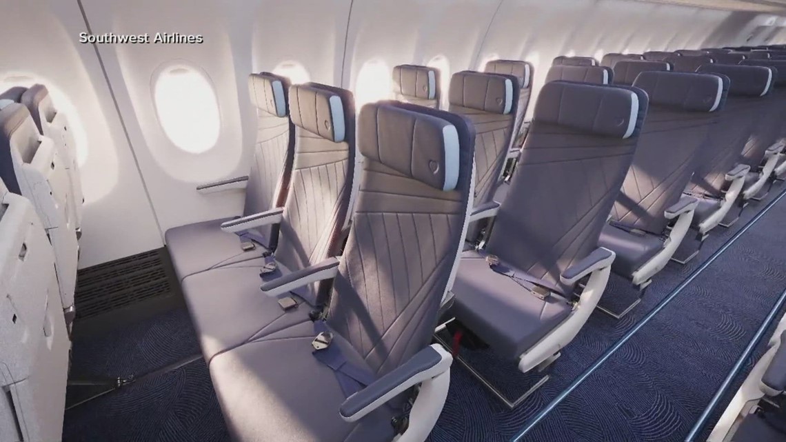 Southwest Airlines onboarding new cabin look, new seats | wfaa.com