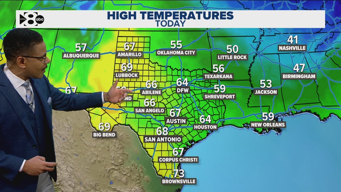 DFW Weather: Latest forecast, temperatures, 14-day forecast | wfaa.com