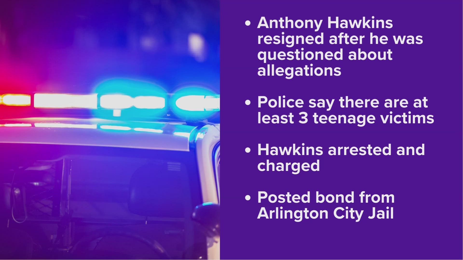 Former Arlington ISD teacher posts bond after being charged for ...