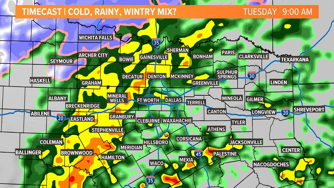 DMA Rain coverage and timeline | wfaa.com