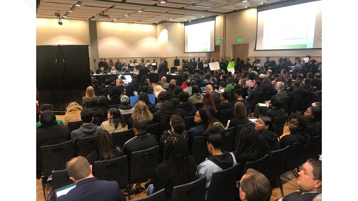 UNT students stage silent protest and demand changes after racial slur ...