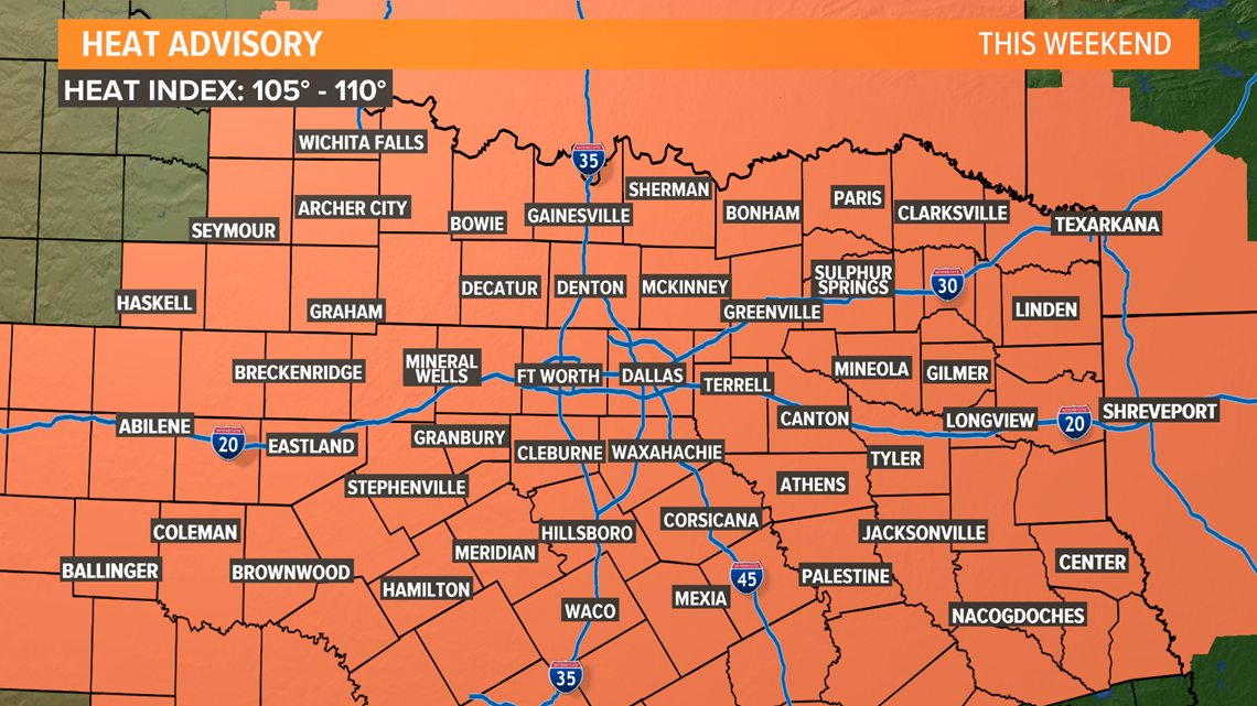 Summer heat: parts of North Texas are under burn bans | wfaa.com