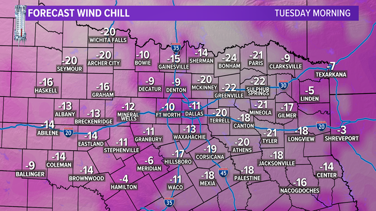 Winter Storm Warning across Texas: Snow and extreme cold continues ...