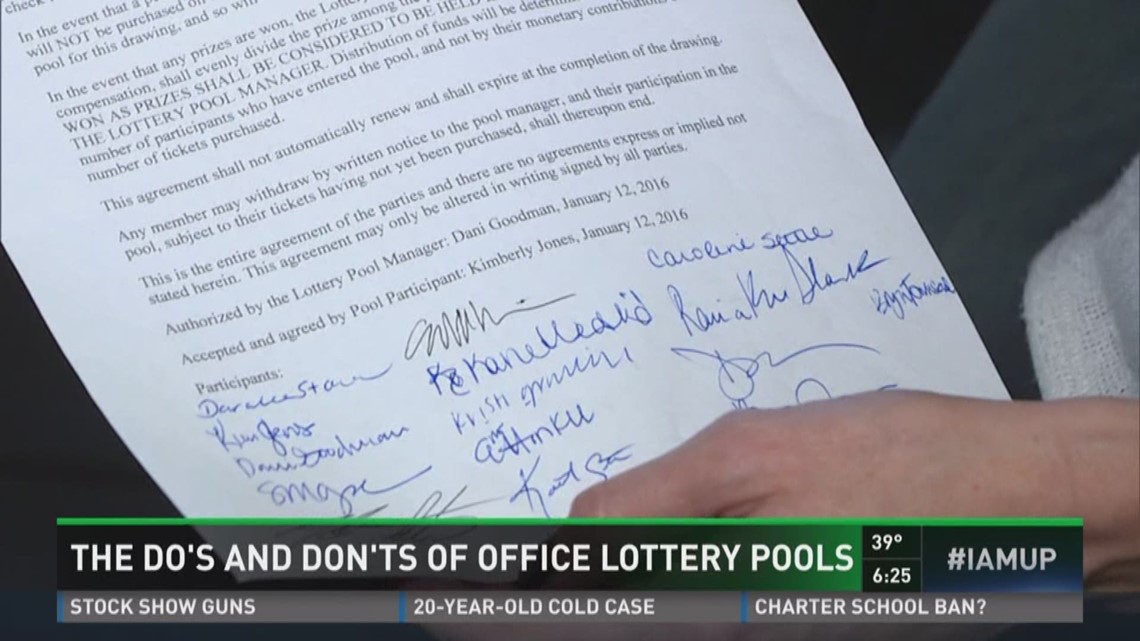 Do's and don'ts of office lottery pools | wfaa.com