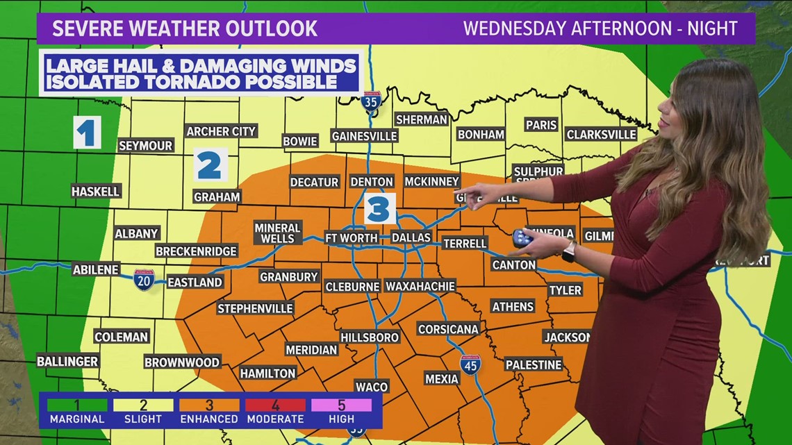 DFW Weather: What we know now about this week's severe weather chances ...