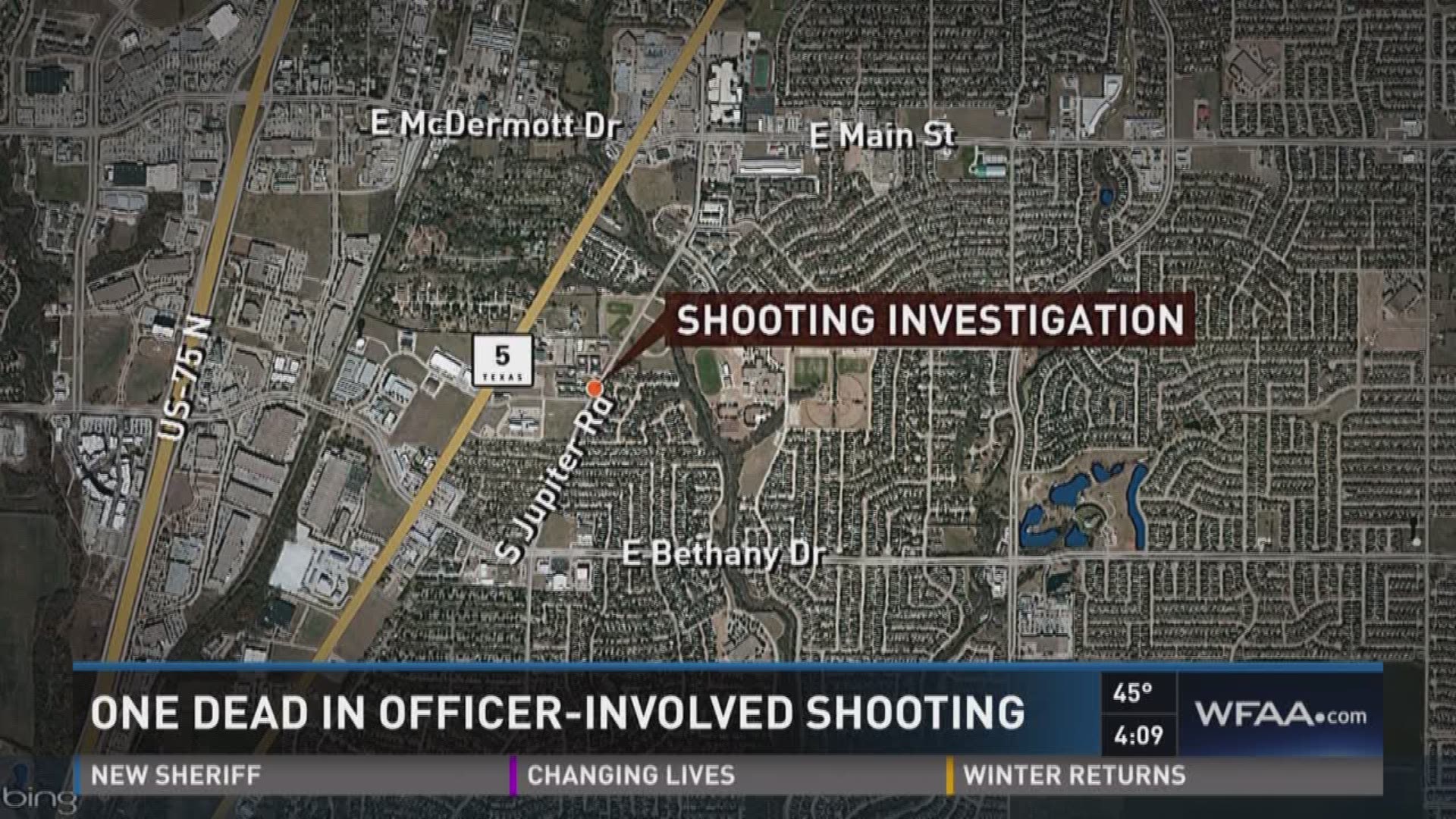 1 dead, 1 injured in Allen police officer-involved shooting | wfaa.com