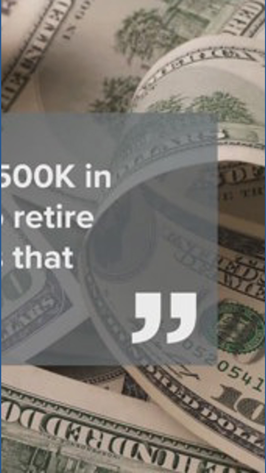 Getting ready for retirement, keeping financial goals, borrowing money ...