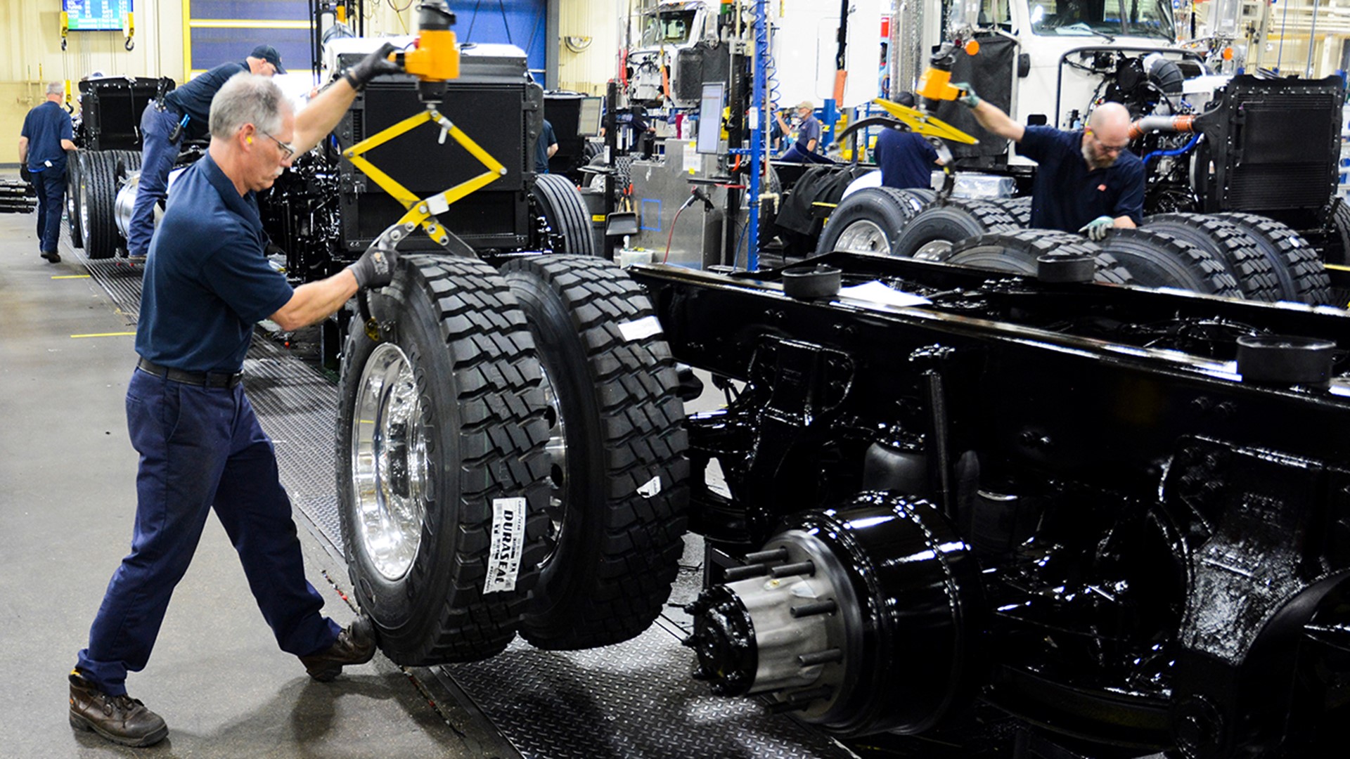 A rare look inside the Denton plant that makes more than 150 trucks a ...
