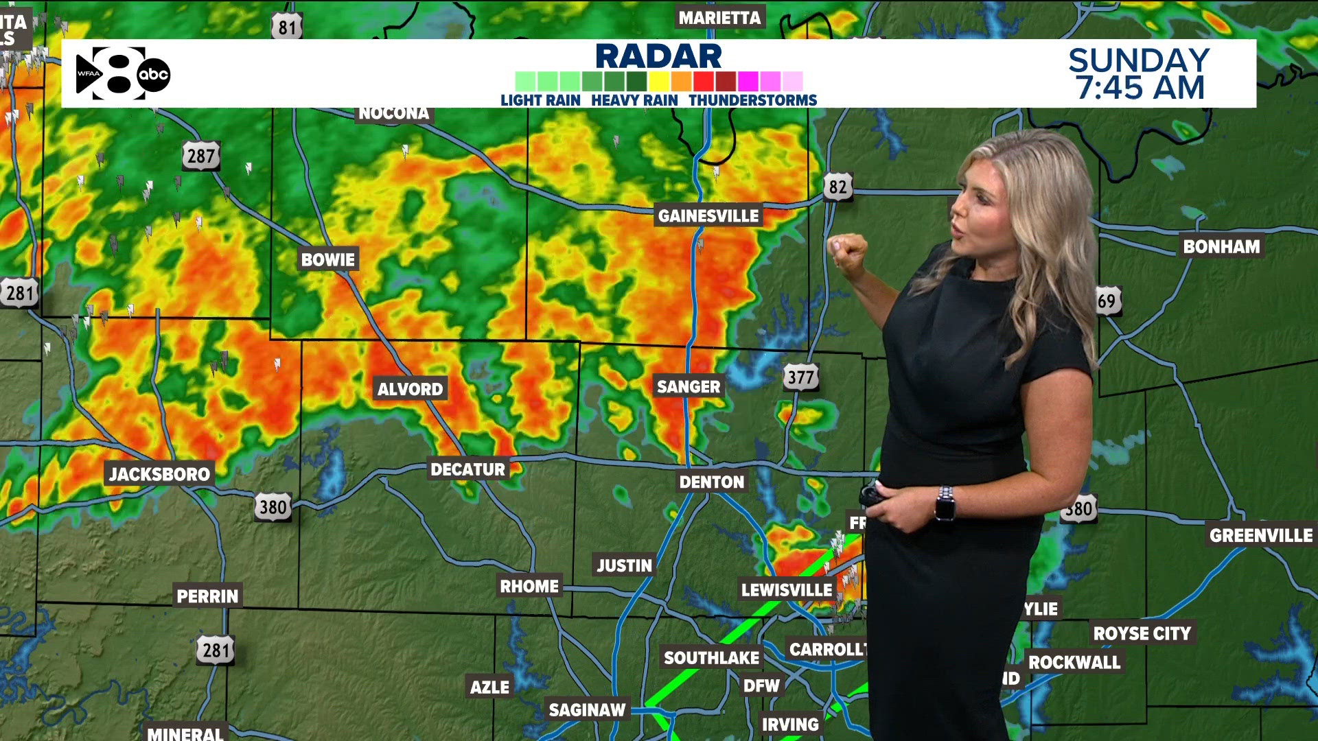 Thousands without power in DFW as storms move through the area Sunday ...