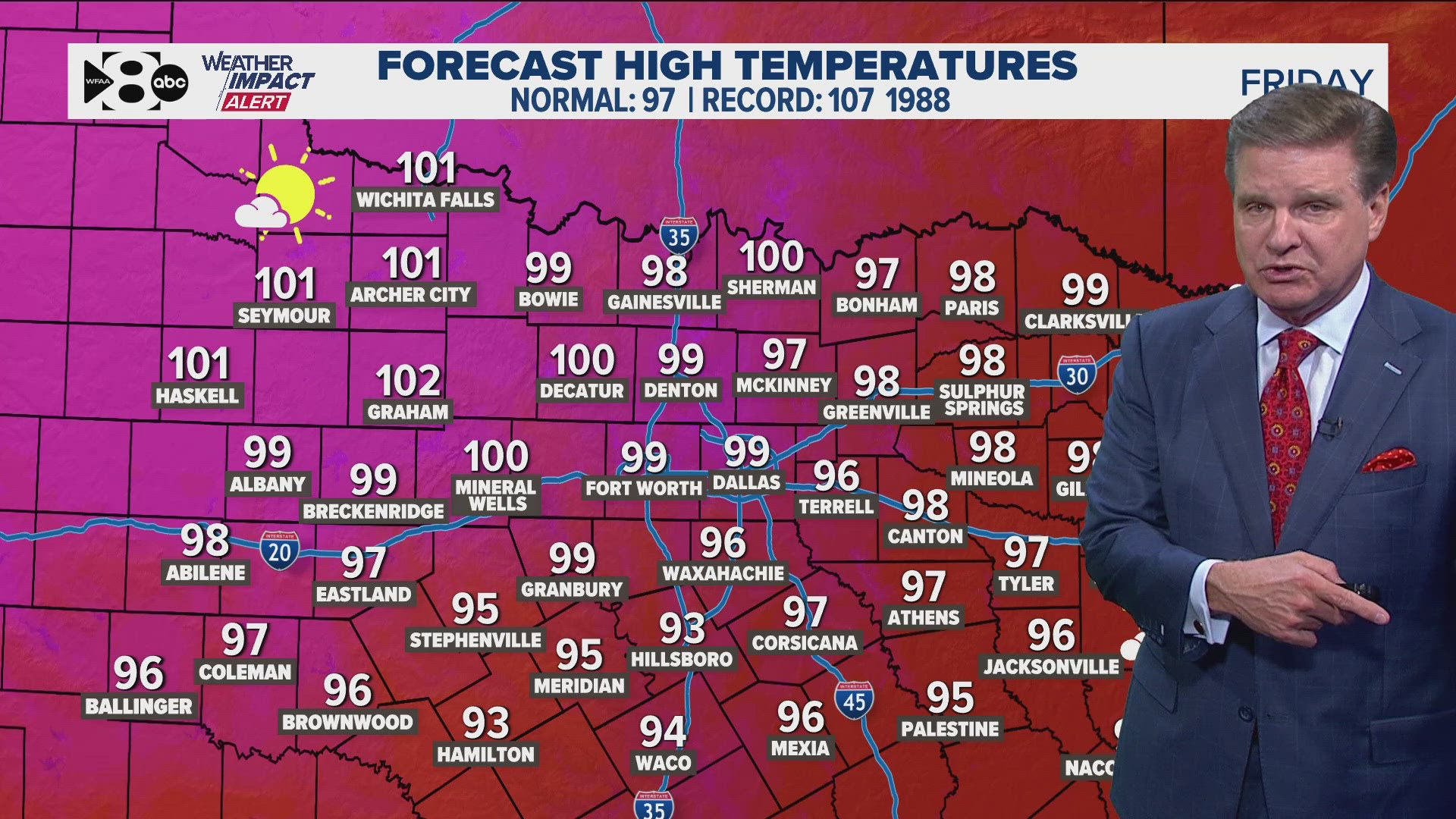 Dallas, Texas weather forecast: Latest DFW storm chances | wfaa.com