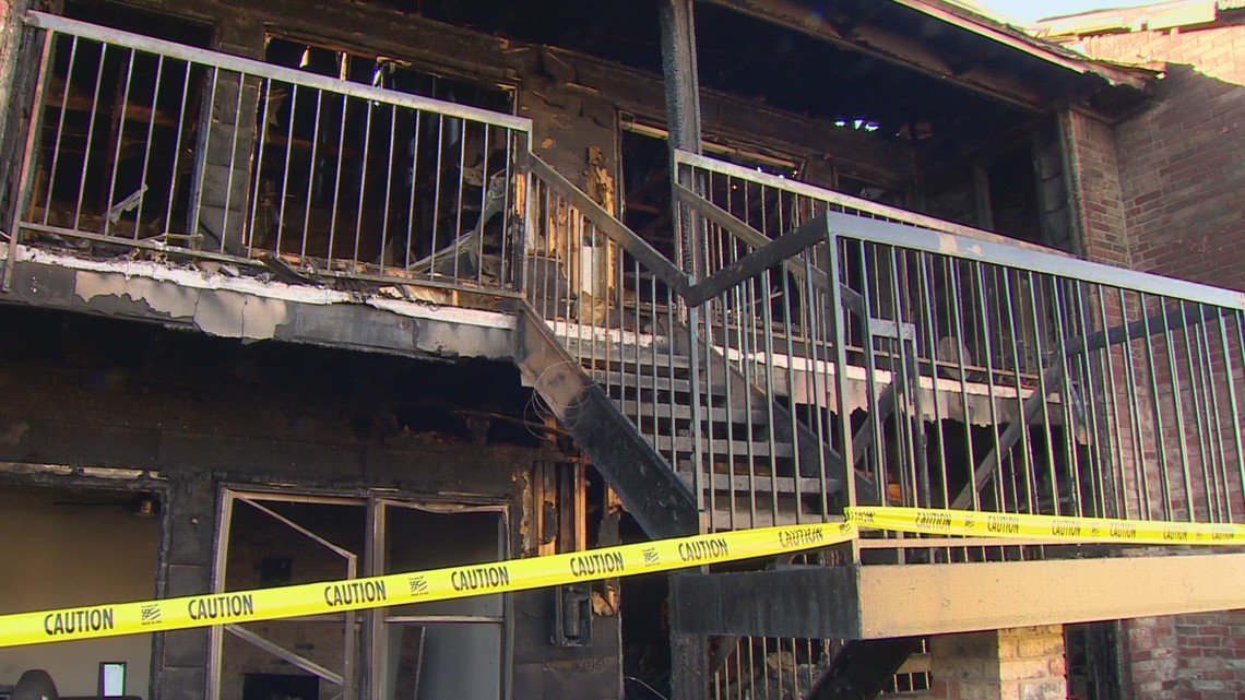 Man killed, over 20 residents relocated after Denton apartment fire ...