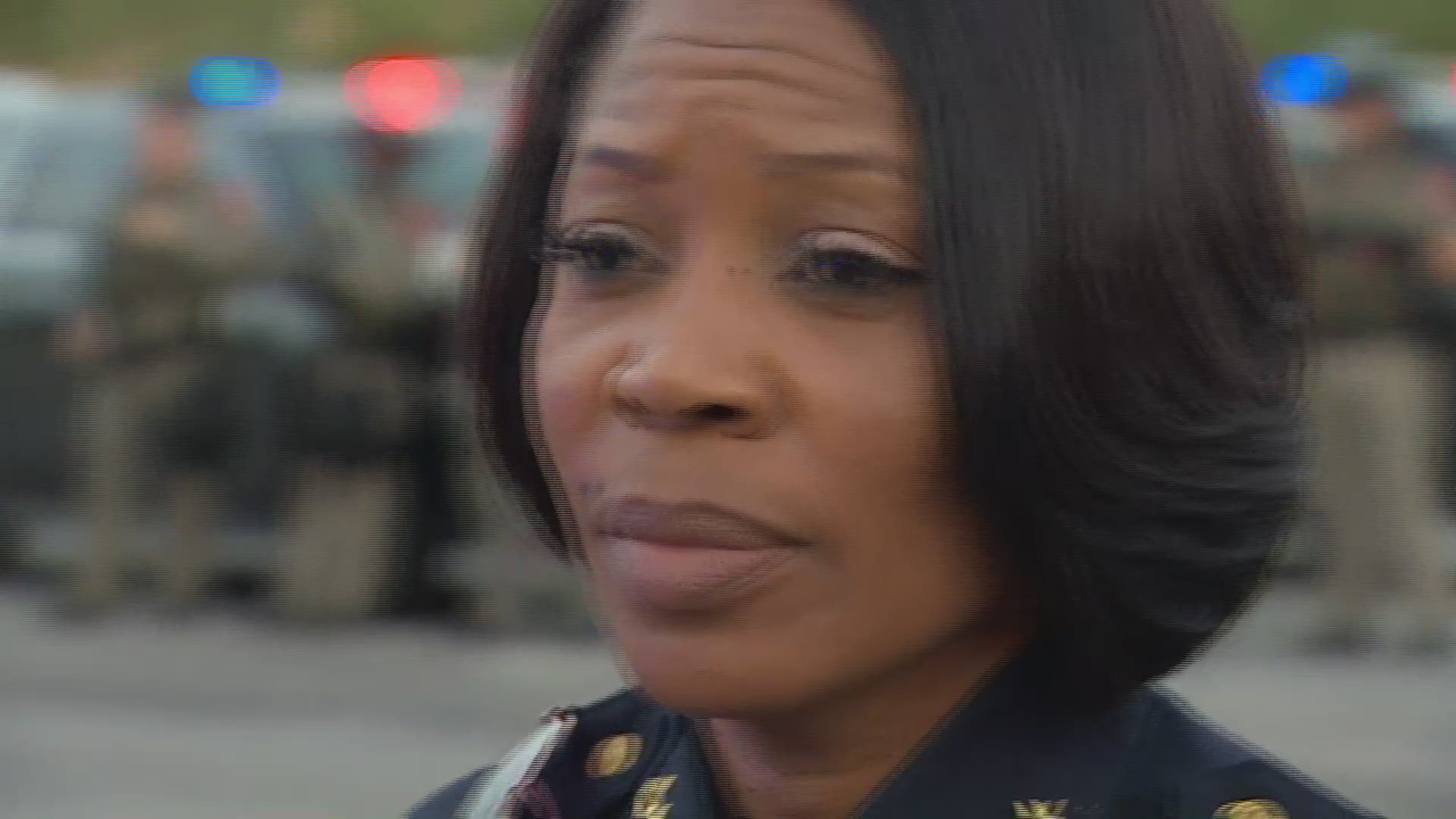Chief Renee Halls talks about ongoing protests, the Dallas curfew, and ...