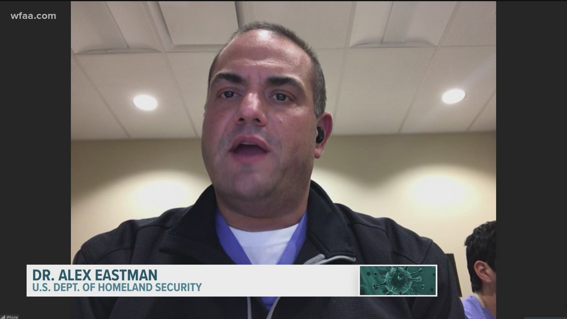 Slowing the spread: Doctor with U.S. Dept. of Homeland Security on ...