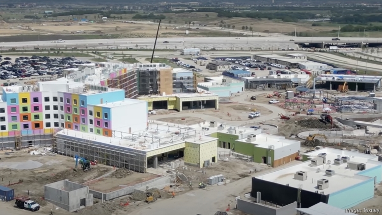 Universal Kids Resort in Frisco nears construction milestone | wfaa.com