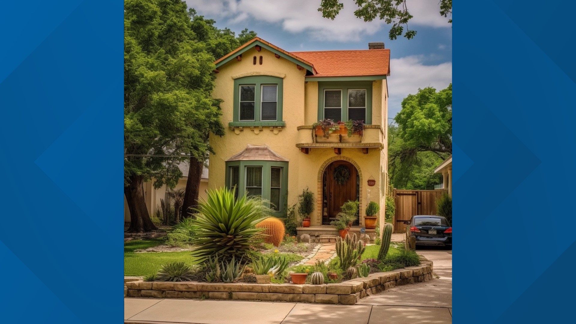 AI generates images of typical Texas homes | wfaa.com
