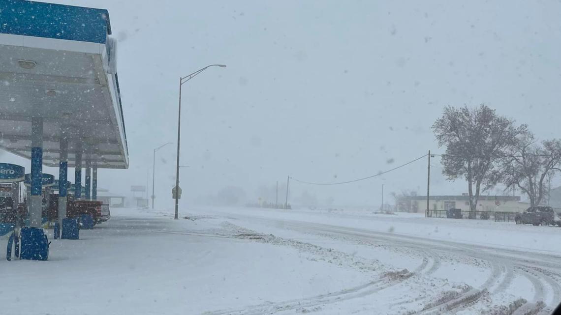 Snow falls in Texas Panhandle, NWS says | wfaa.com