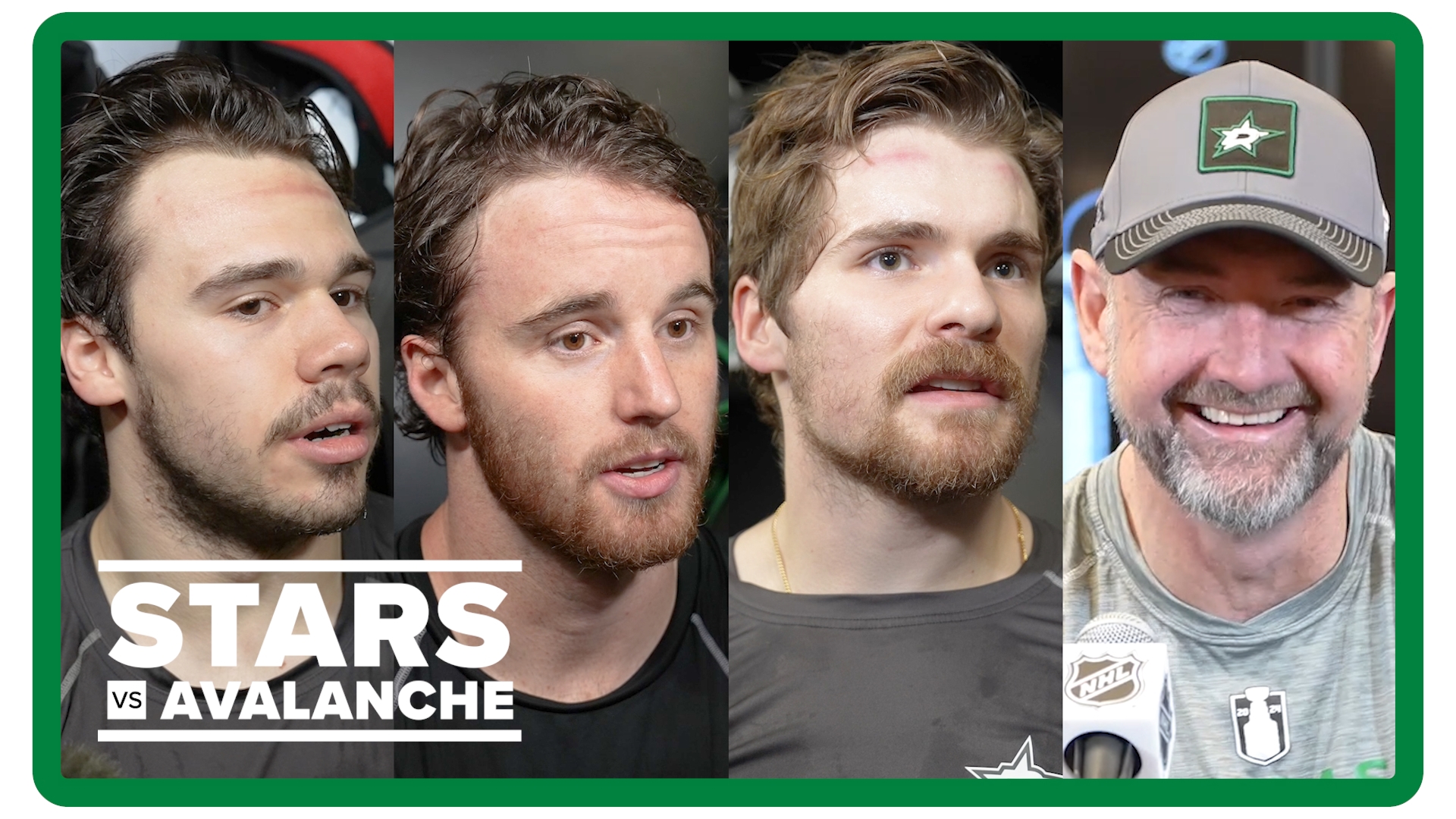 Jake Oettinger, Sam Steel, Logan Stankoven, Pete DeBoer | Stars ...