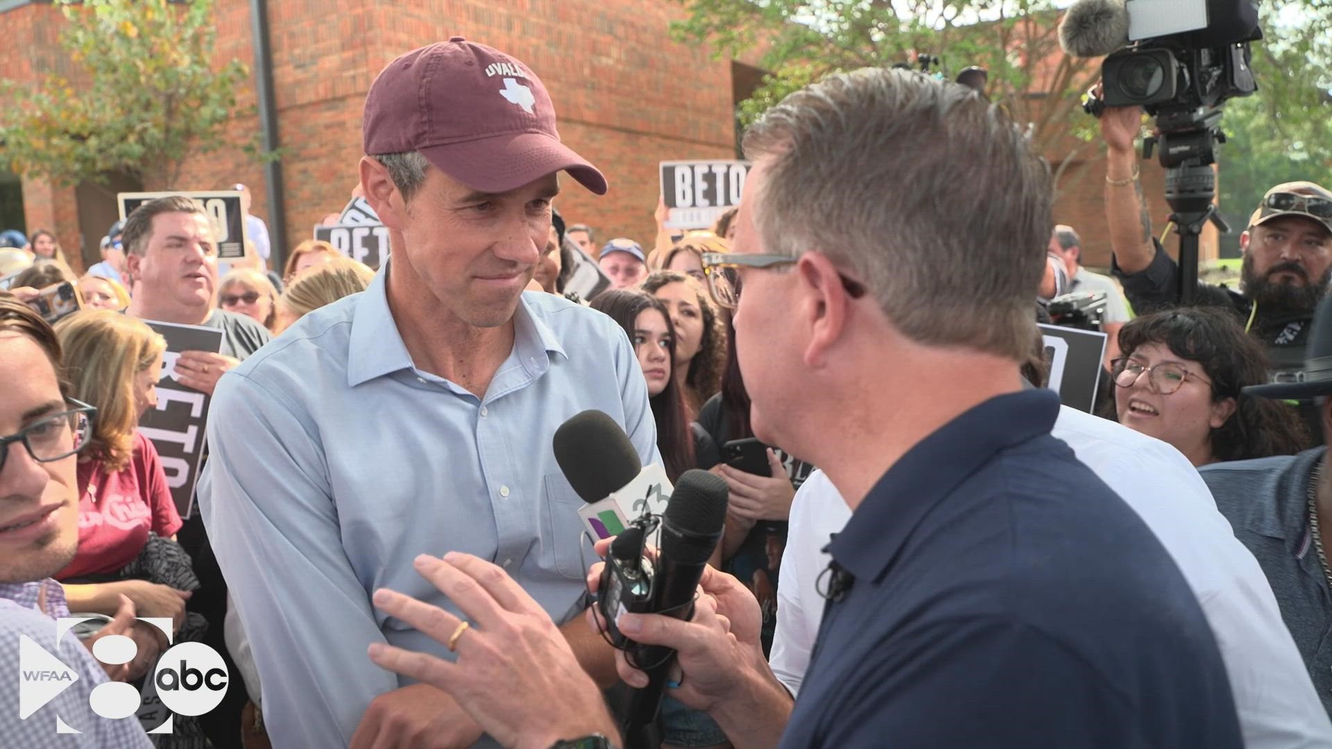 Texas Election Day: Beto O'Rourke full interview at the polls | wfaa.com