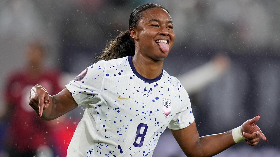 USWNT Olympic roster: Jaedyn Shaw youngest player named | wfaa.com