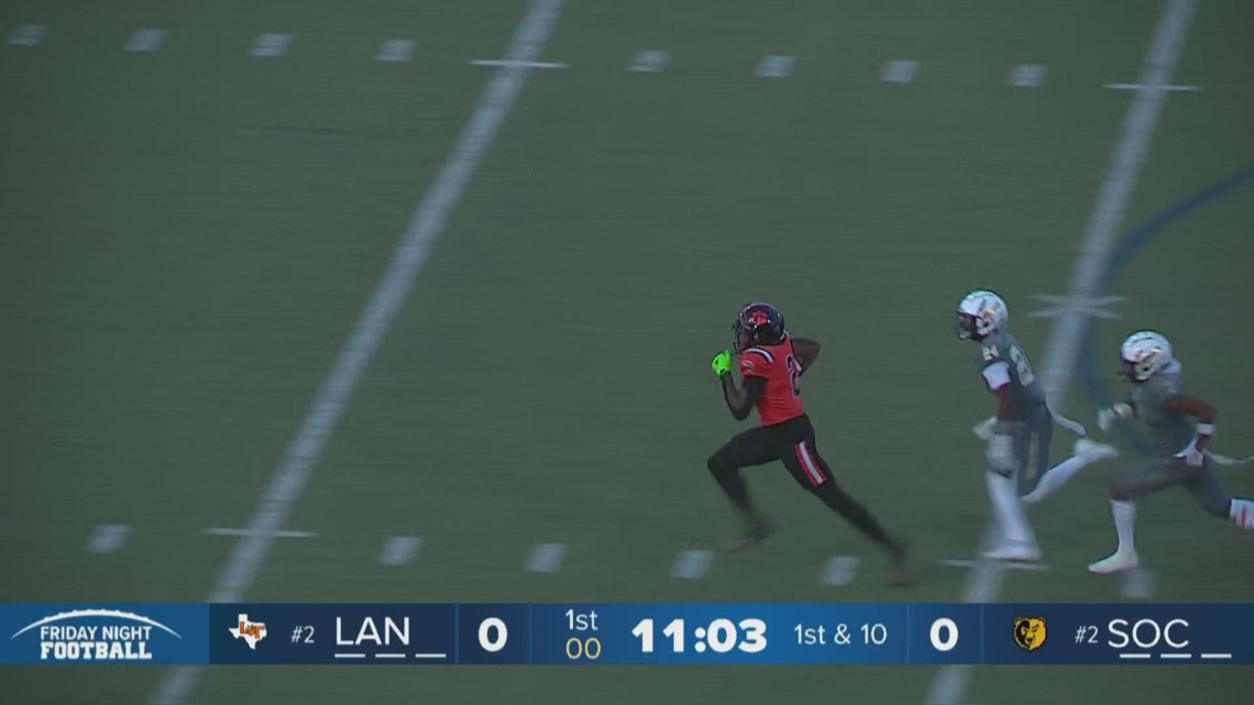 Lancaster's Kewan Lacy scores early touchdown against South Oak Cliff ...