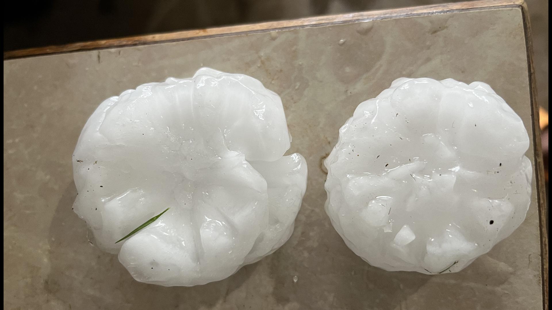 DFW Weather: Storms bring large hail to North Texas | wfaa.com