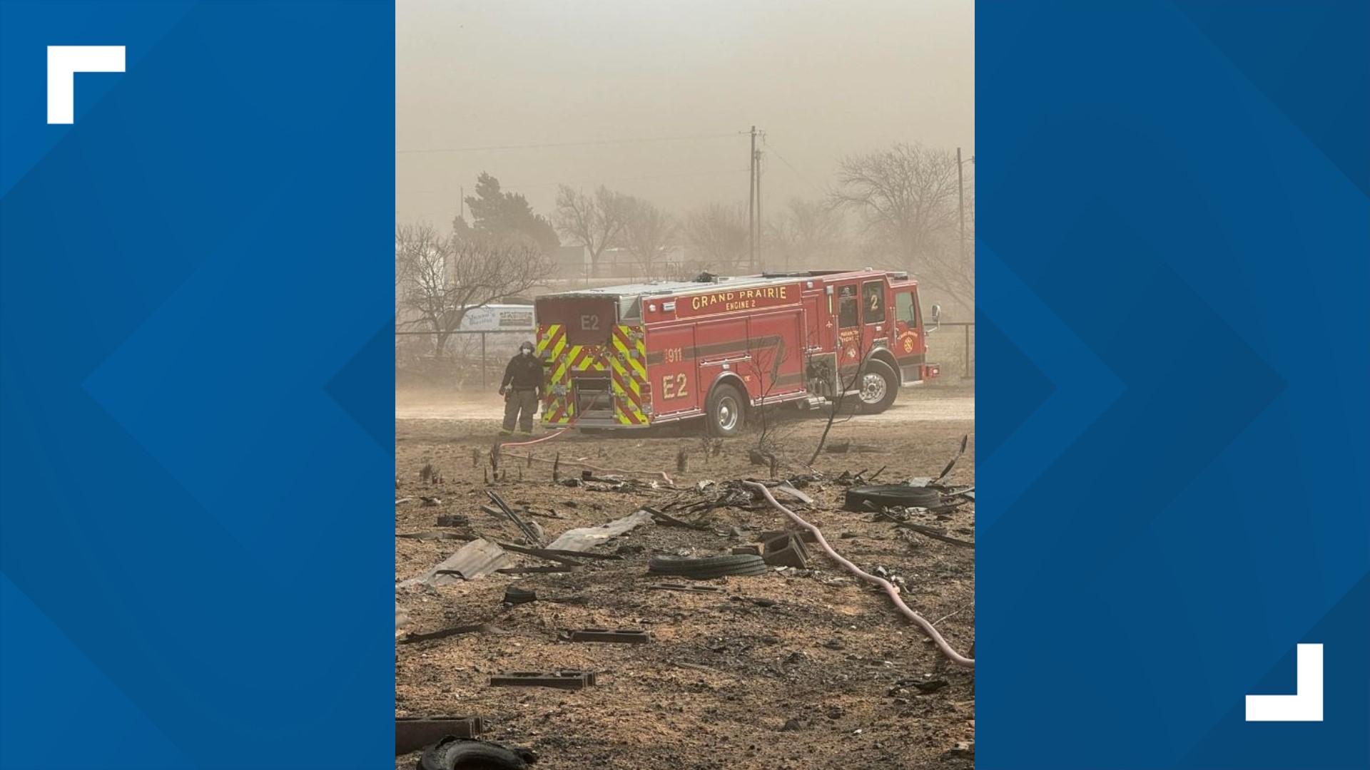 Grand Prairie, Texas firefighters return home from panhandle | wfaa.com