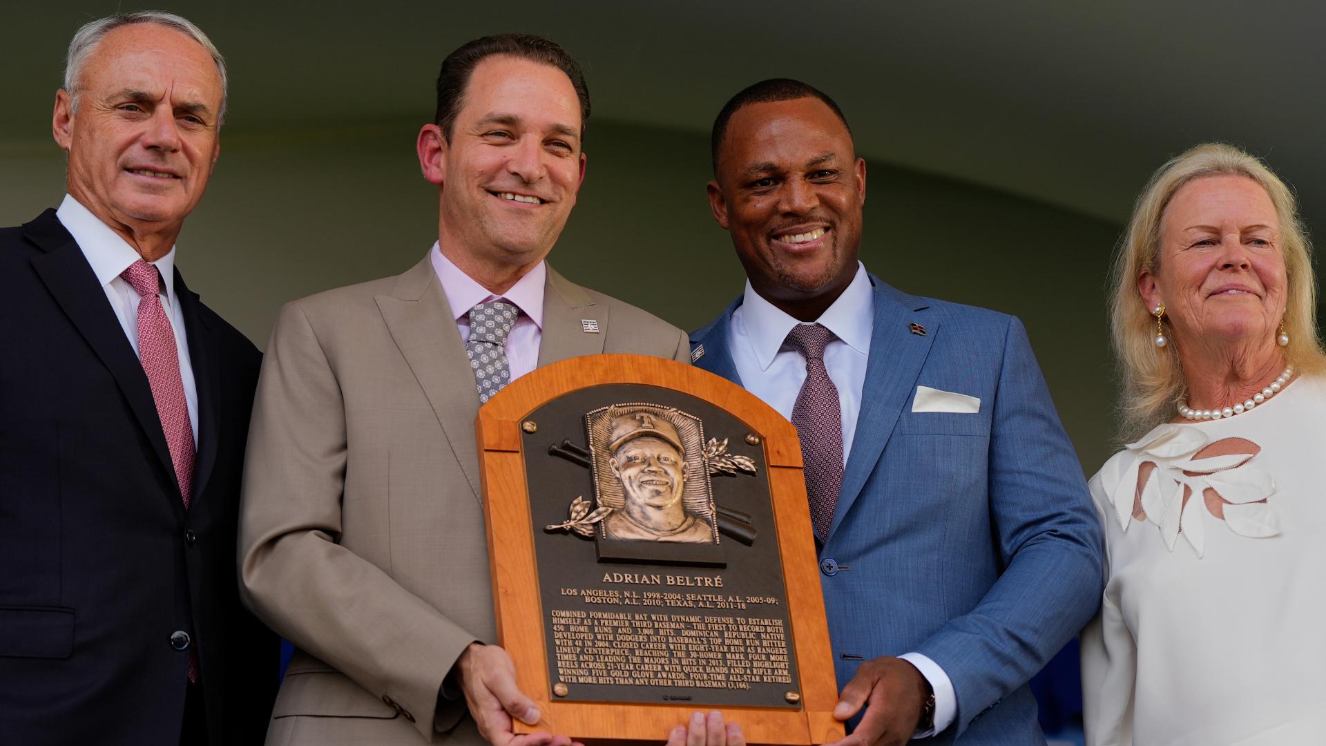 Adrian Beltré inducted into the Baseball Hall of Fame | wfaa.com